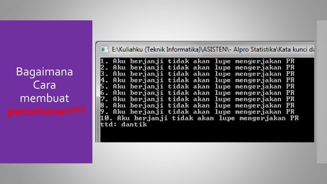 Perulangan While do, For to do, dan Repeat Until dalam Pascal | PPTX