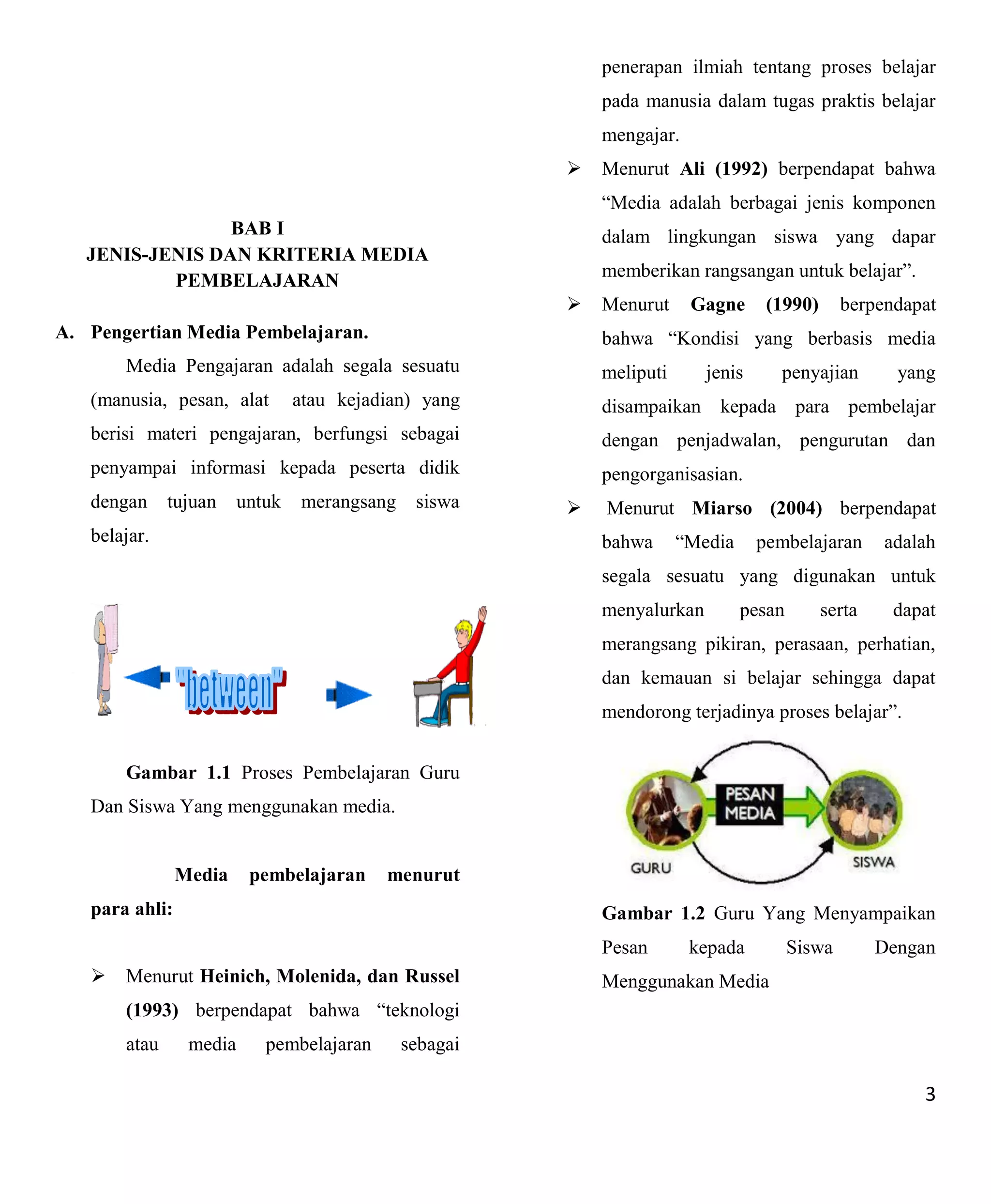 Modul 3 Jenis-jenis media pembelajaran | PDF