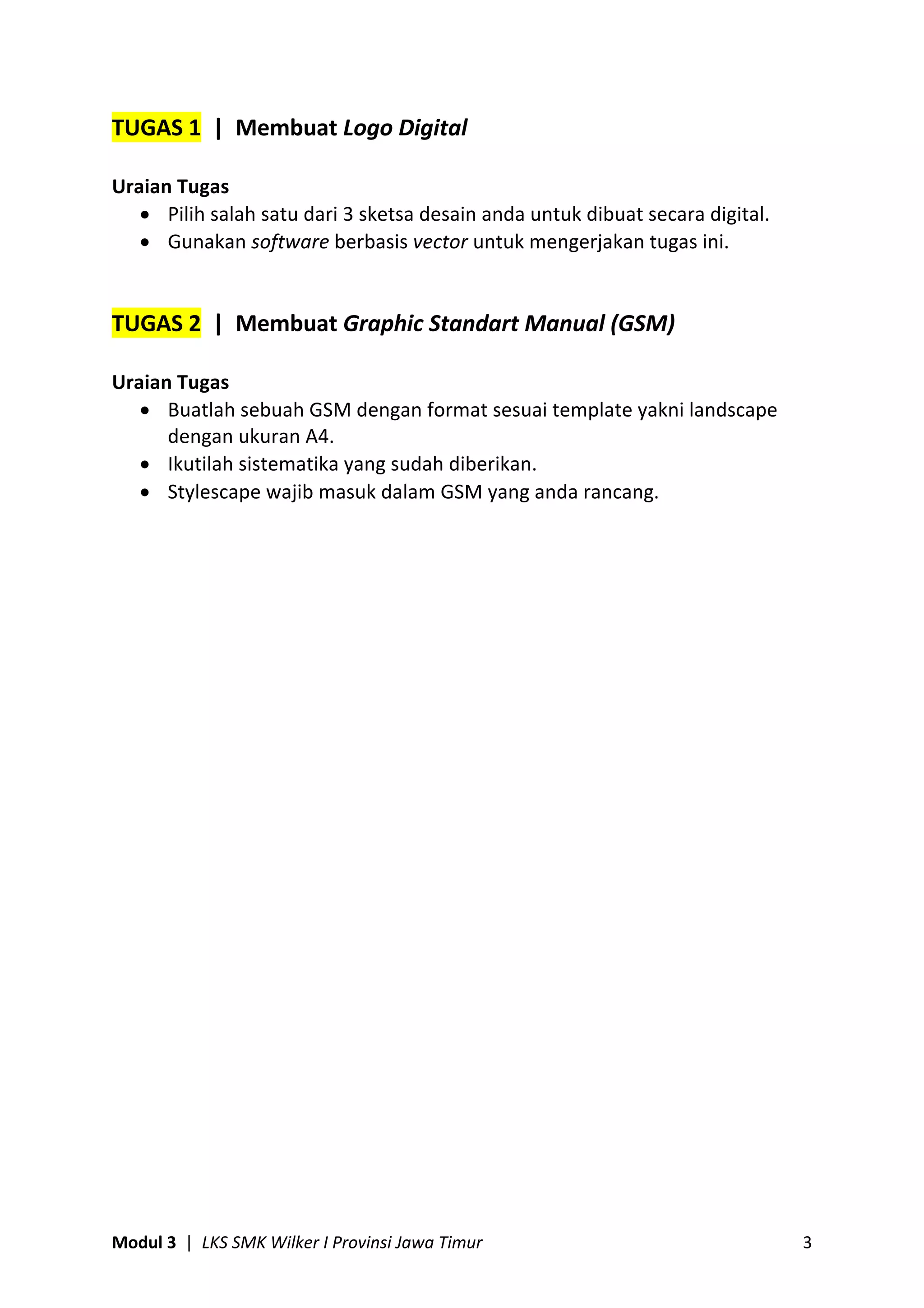 Modul 3 lks wilker 1 jatim | PDF