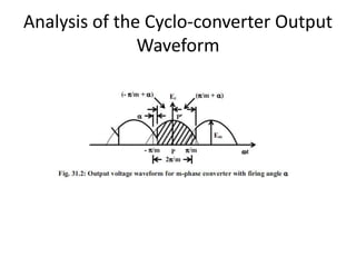 Three Phase To Three Phase Cyclo Converter | PPTX