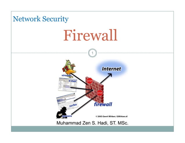 Modul 3 Firewall (iptables) | PPT