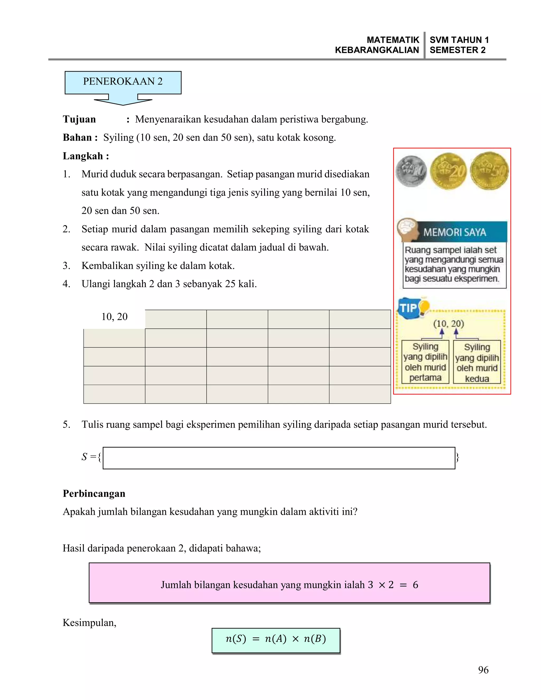 Modul 3 : Kebarangkalian | PDF