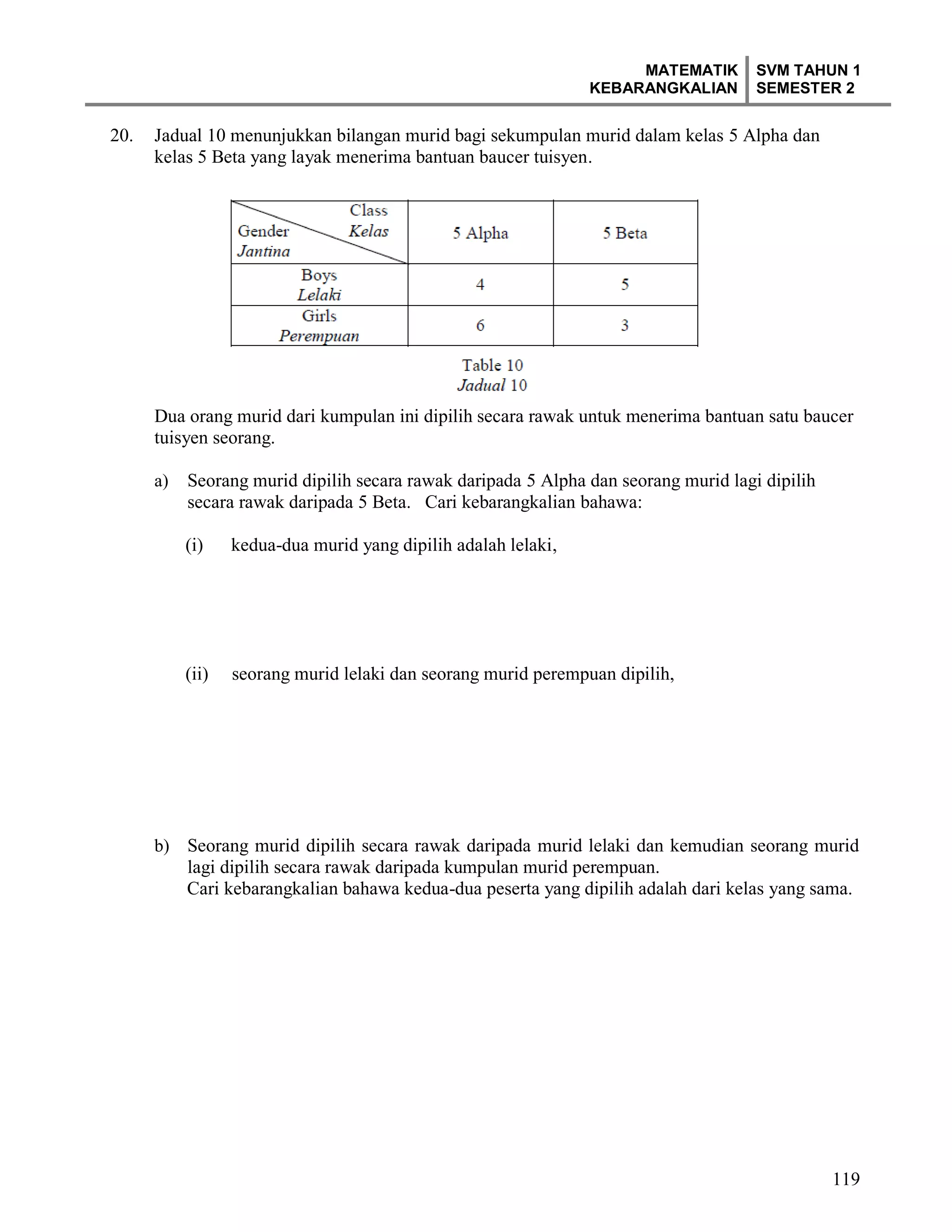 Modul 3 : Kebarangkalian | PDF