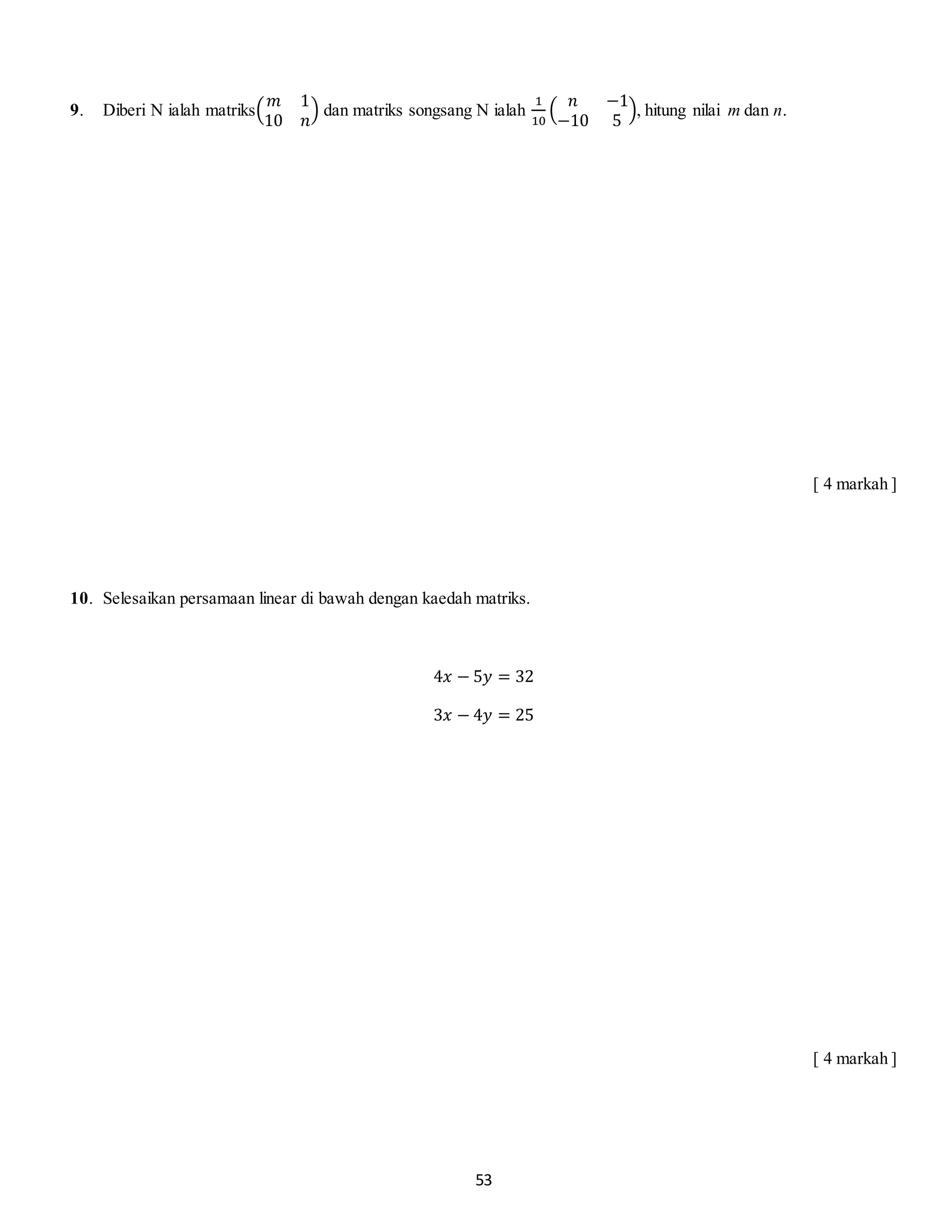 Modul 3 matriks | DOCX