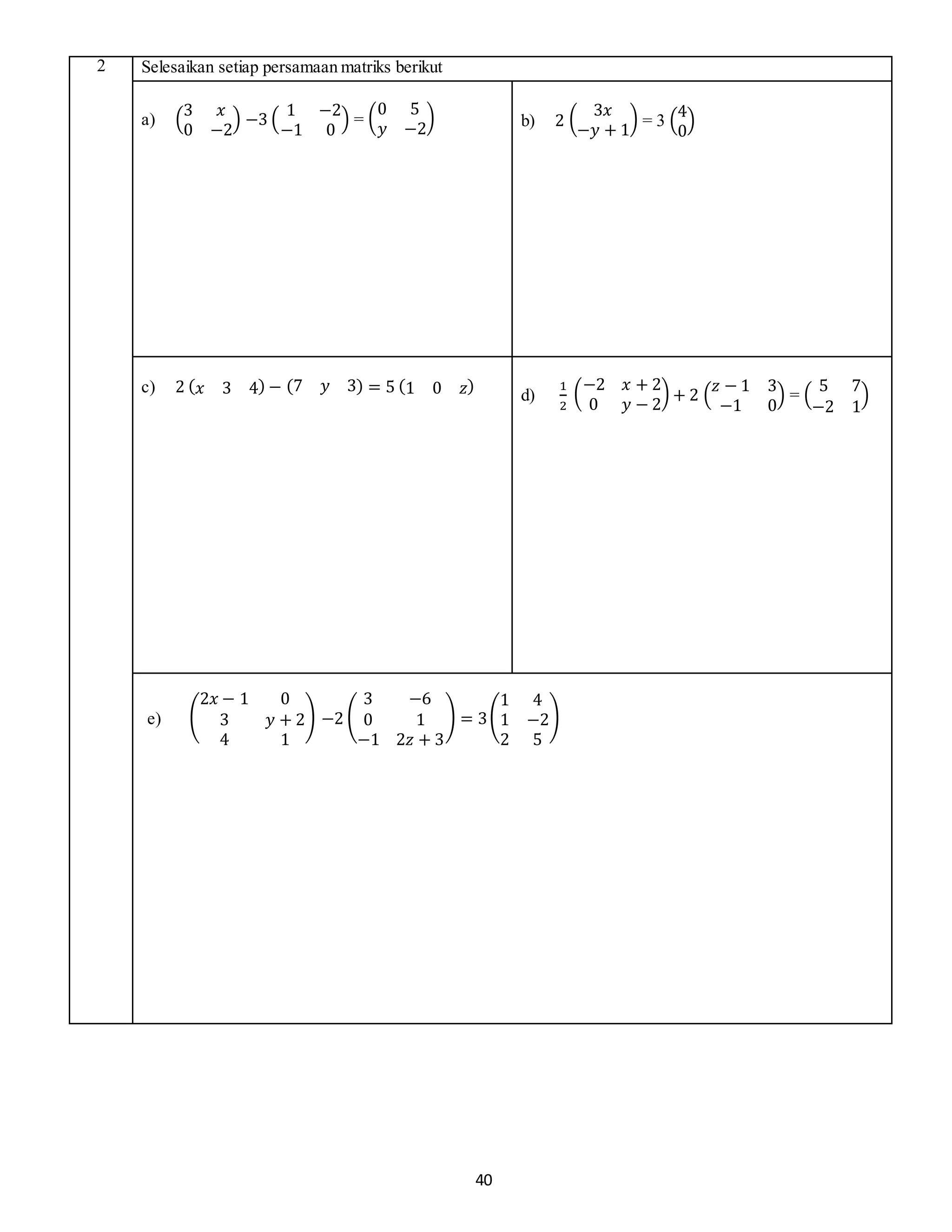 Modul 3 matriks | DOCX