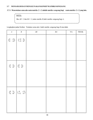 Modul 3 matriks | DOCX
