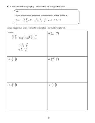 Modul 3 matriks | DOCX