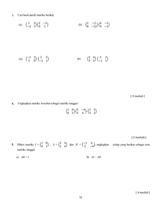 Modul 3 matriks | DOCX