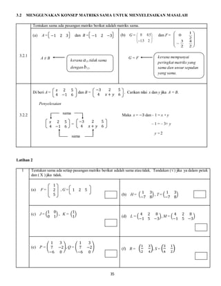 Modul 3 matriks | DOCX