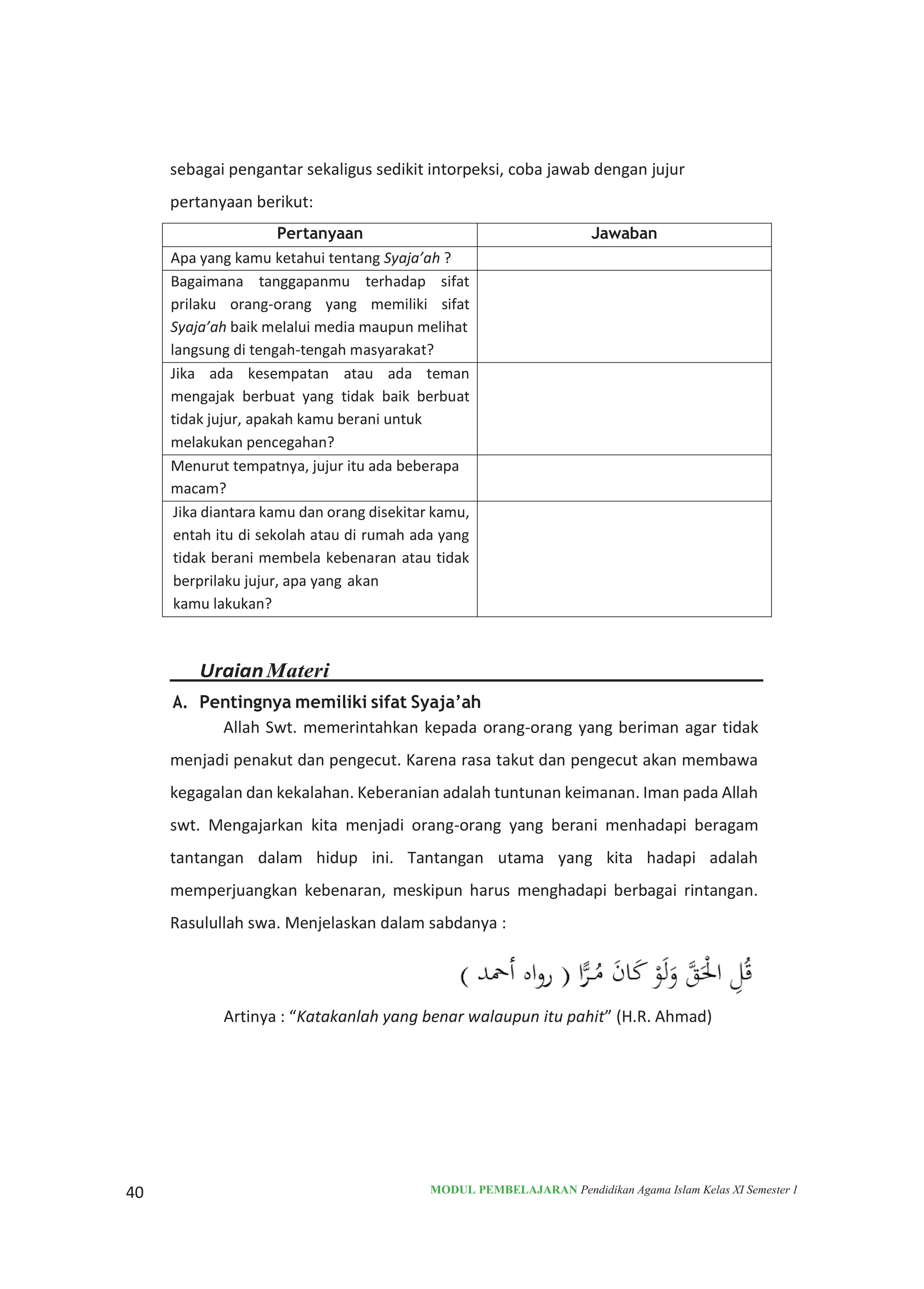 Modul 3 pai xi paskar | PDF