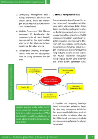 Standar kompetensi Bidan | PDF