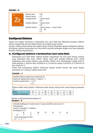 Modul Kimia Struktur Atom Kelas X SMA IPA | PDF