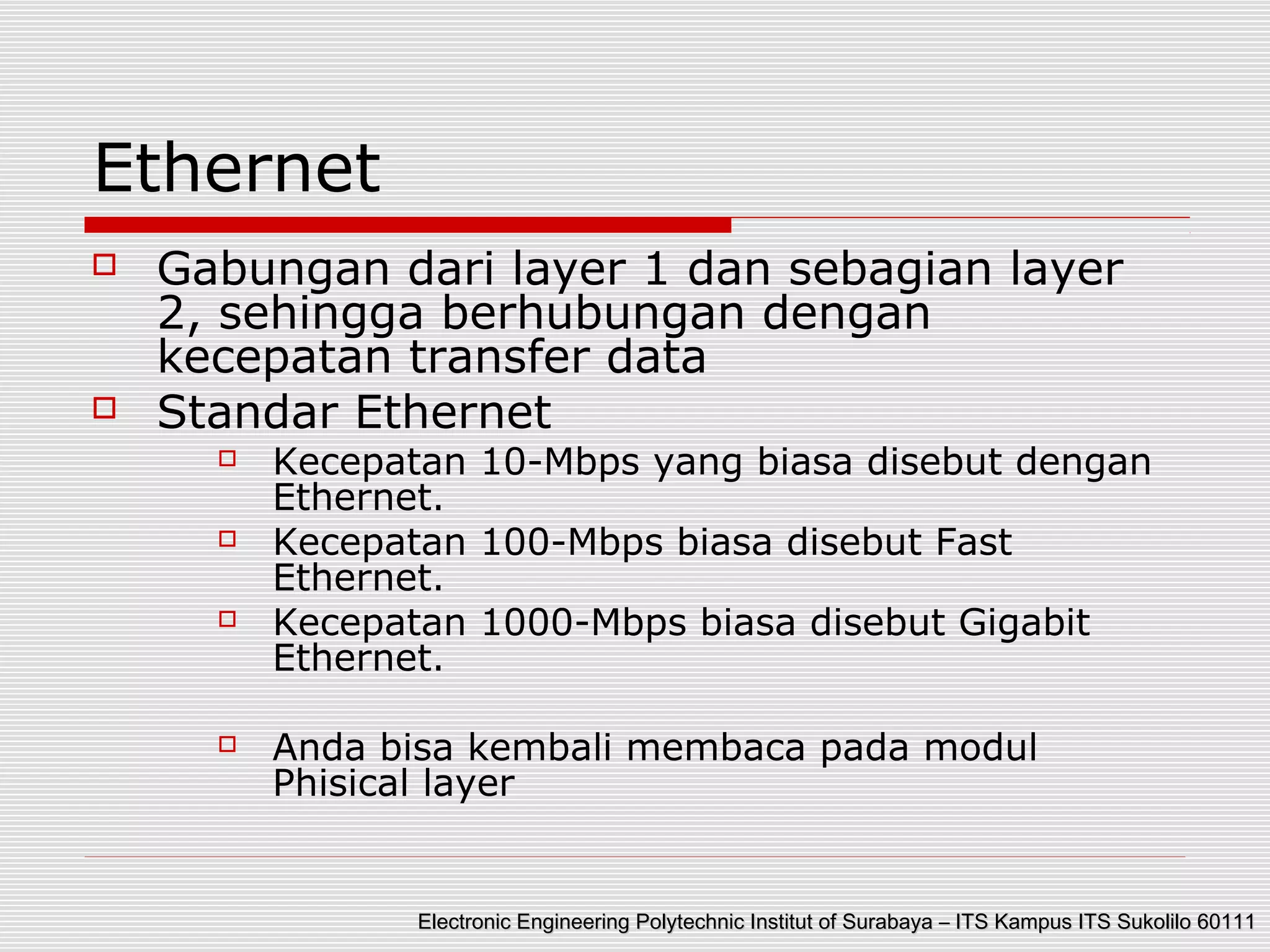 Modul 4 1 data link layer | PPT