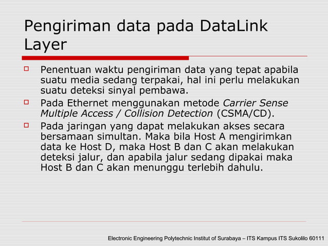 Modul 4 1 data link layer | PPT