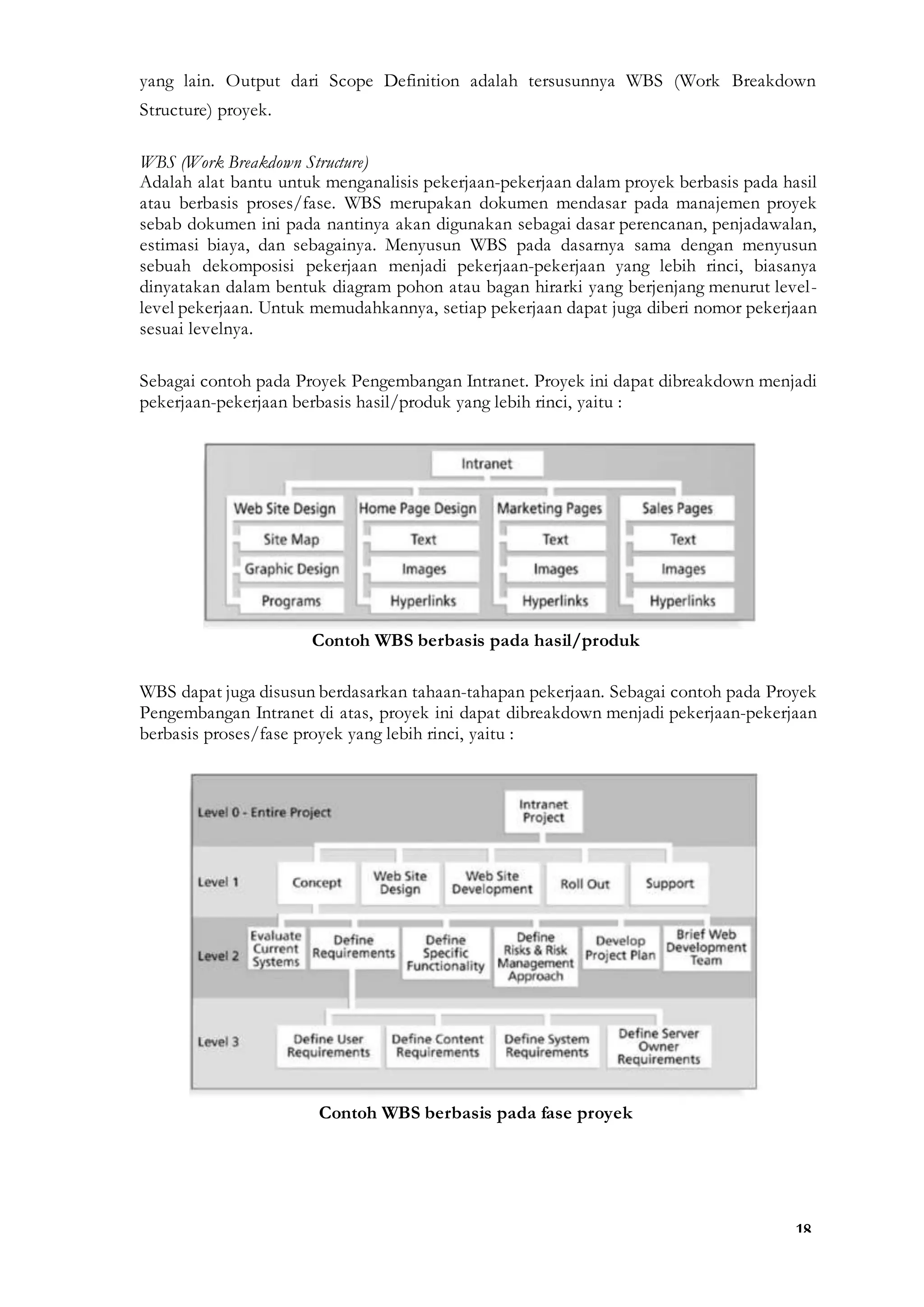 MANAJEMEN LINGKUP (SCOPE) PROYEK | PDF