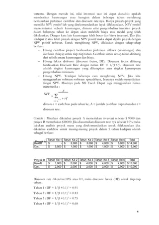 MANAJEMEN LINGKUP (SCOPE) PROYEK | PDF