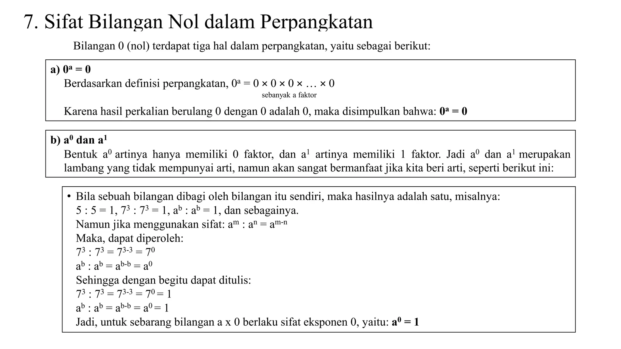 PERPANGKATAN/PENARIKAN AKAR PADA BILANGAN BULAT DAN SISTEM BILANGAN ...