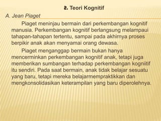 Modul 4 bermain anak usia 4-6tahun | PPTX