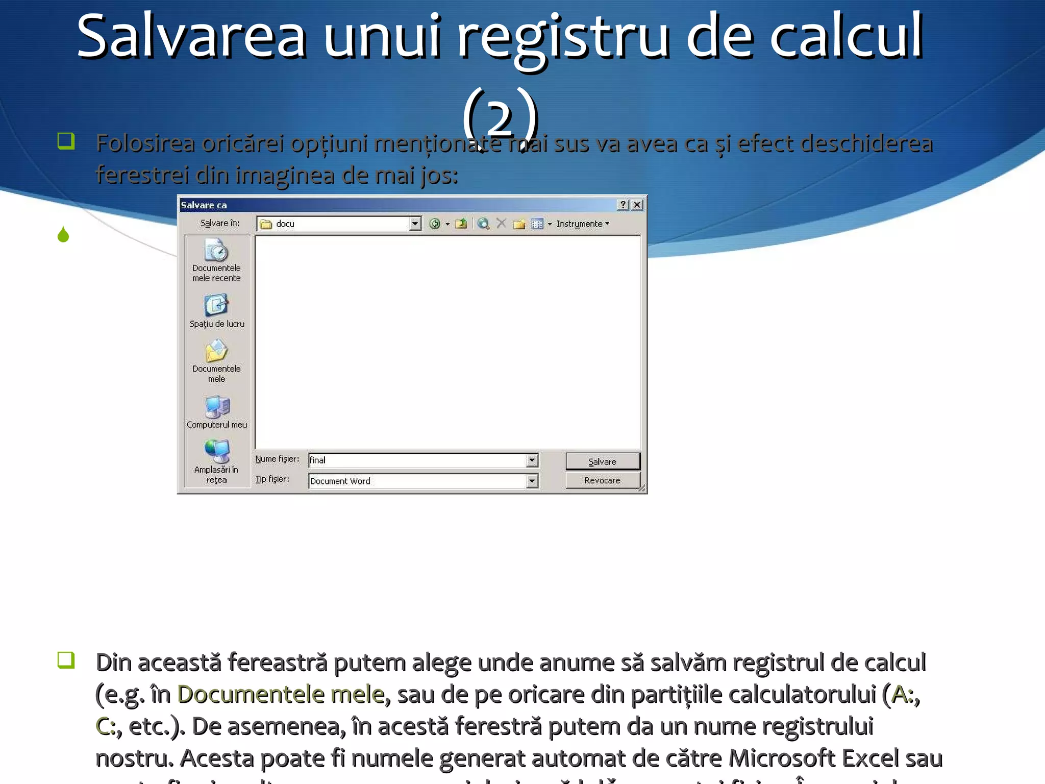 Modul 4. calcul tabelar | PPS
