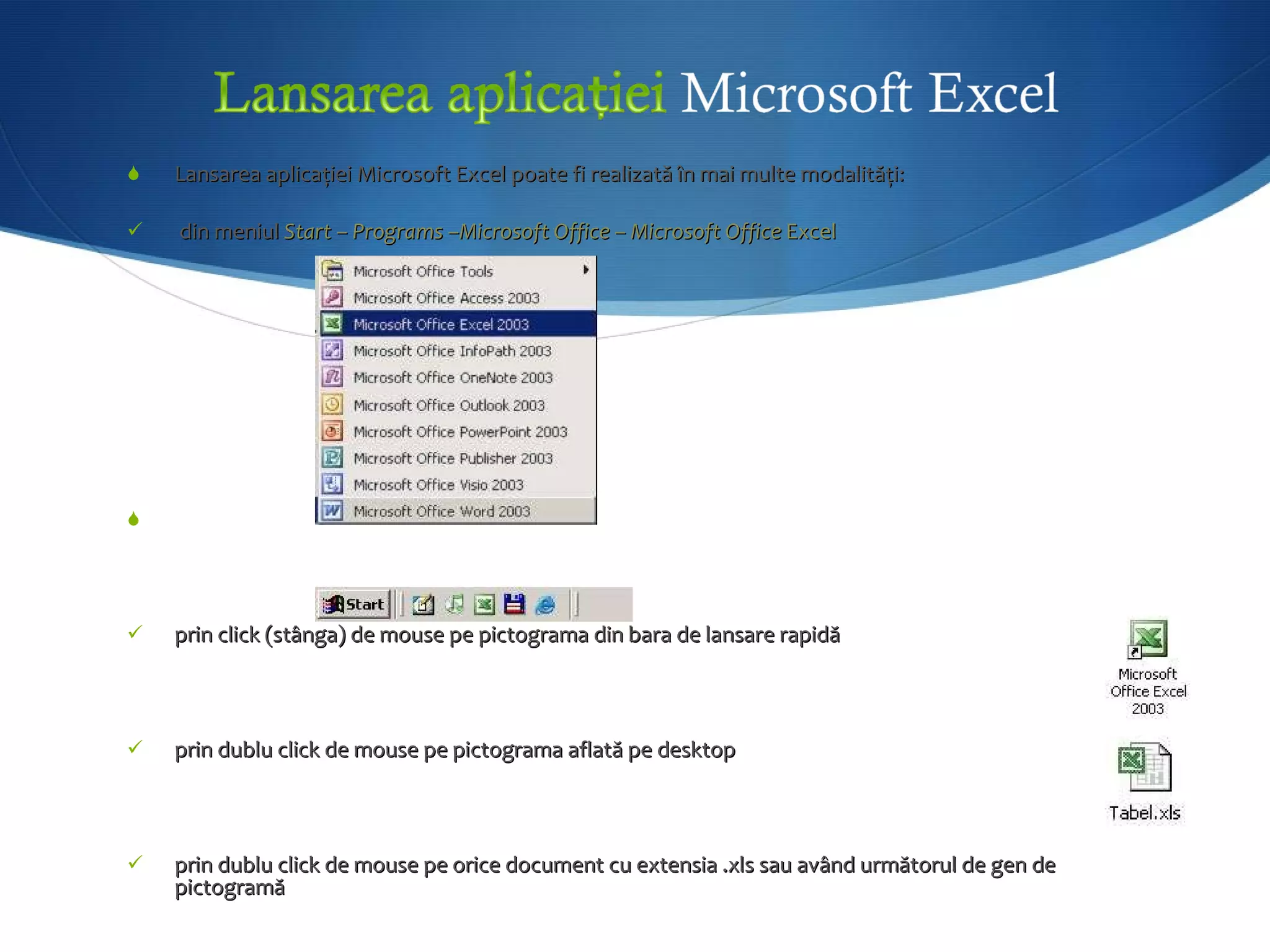 Modul 4. calcul tabelar | PPS