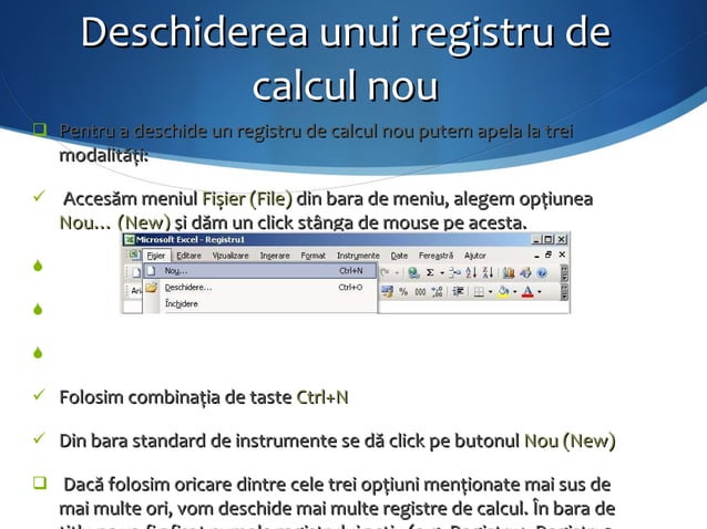 Modul 4. calcul tabelar | PPS