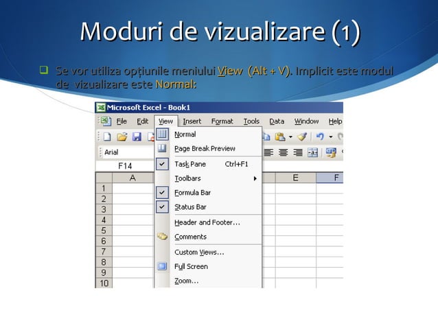 Modul 4. calcul tabelar | PPS