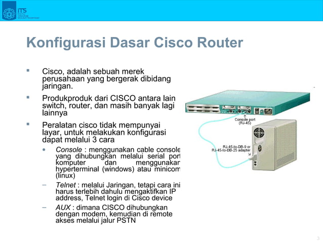 Modul 4 konfigurasi router | PPT