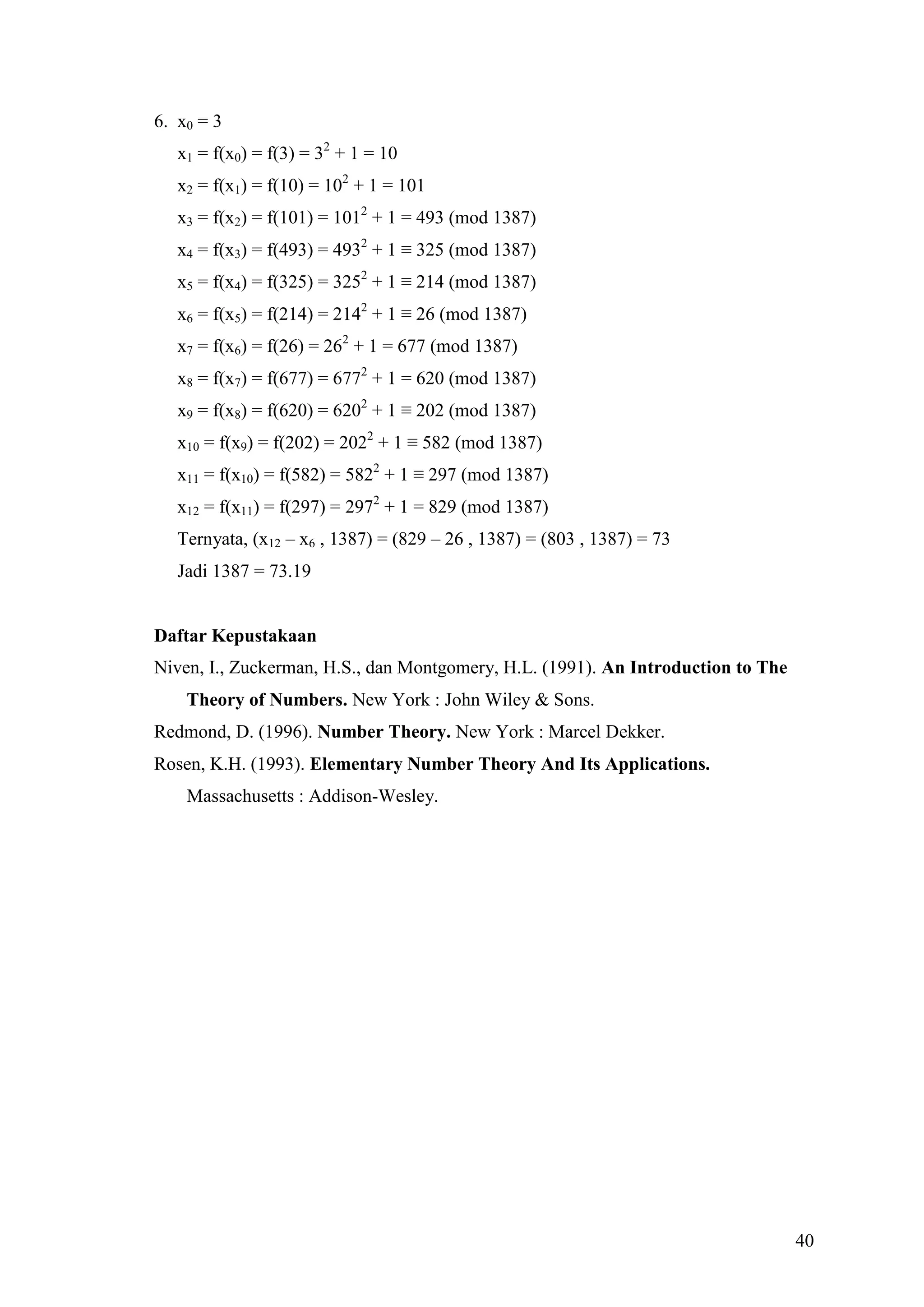 Modul 4 kongruensi linier | PDF