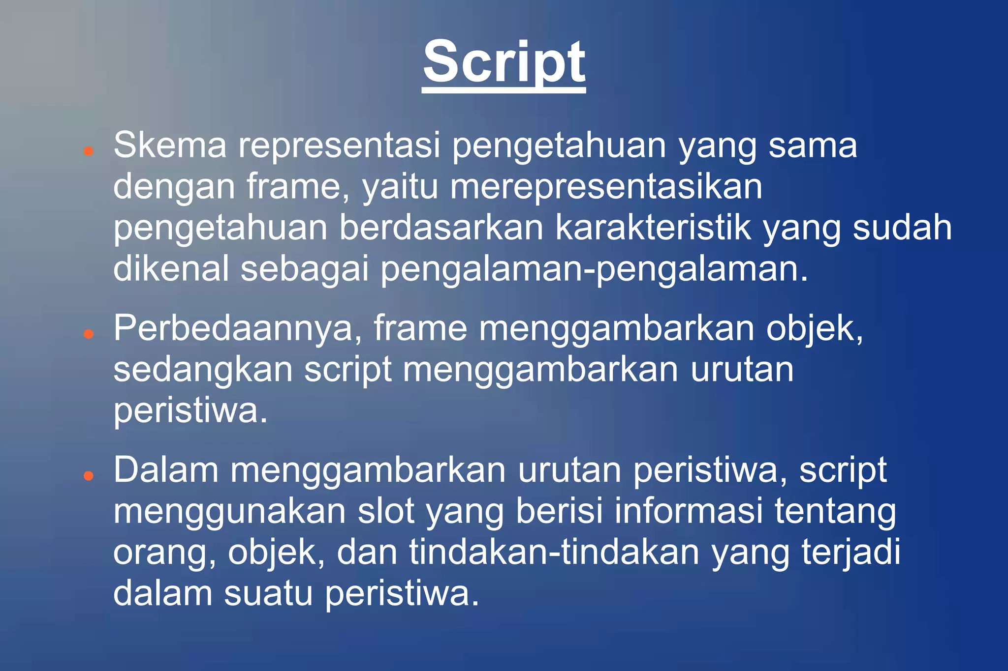 Modul 4 representasi pengetahuan | PPT