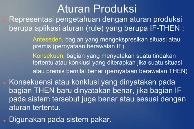 Modul 4 representasi pengetahuan | PPT