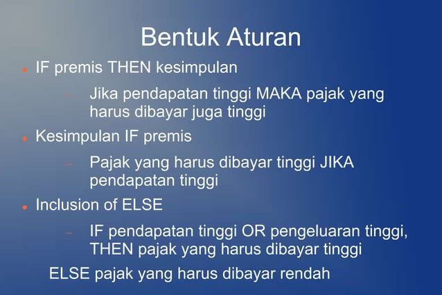 Modul 4 representasi pengetahuan | PPT
