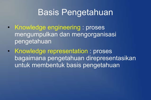 Modul 4 representasi pengetahuan | PPT