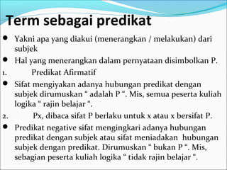 Dasar Logika Modul 4 kb1 | PPT