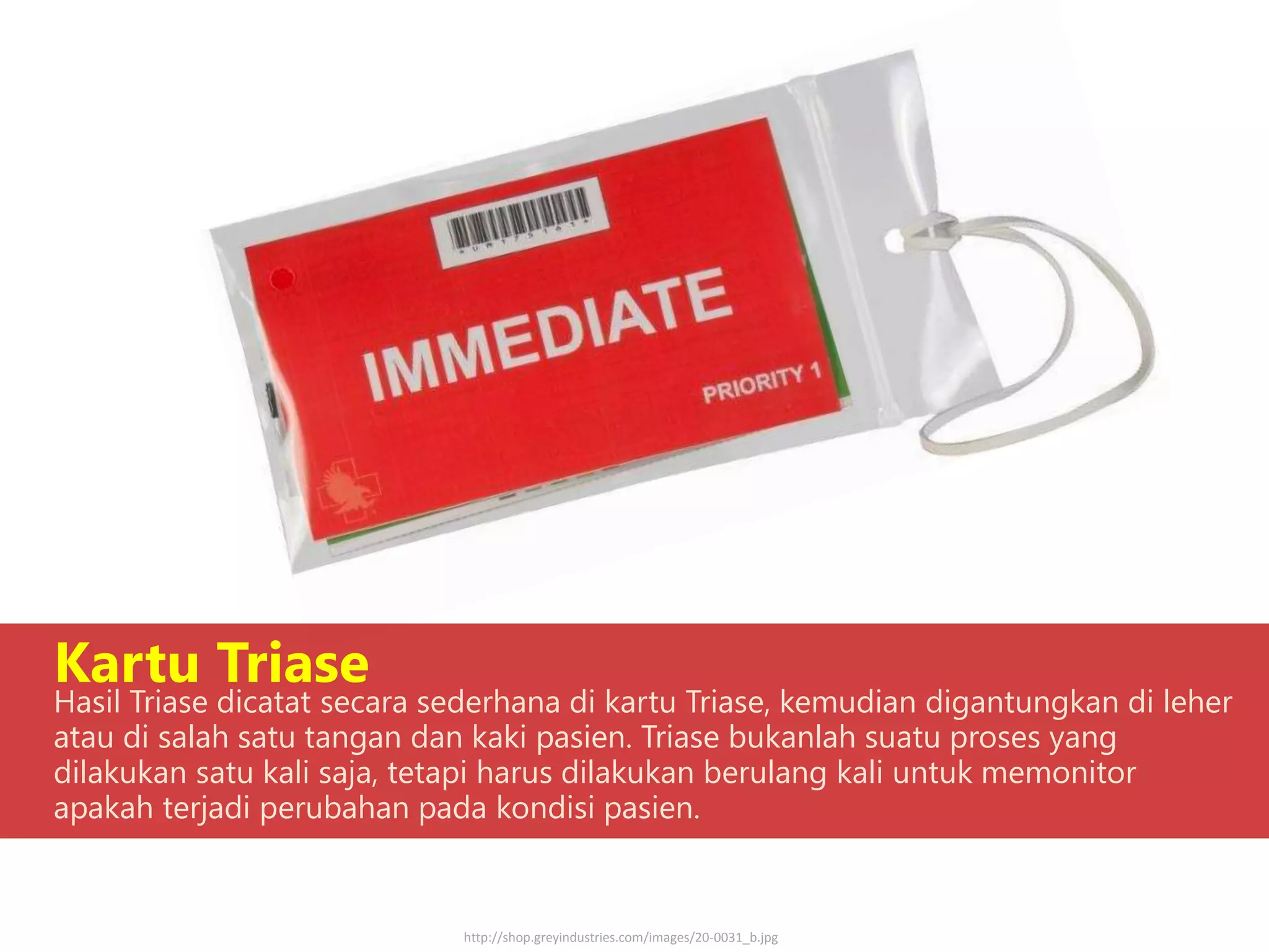 Modul 4 kb 1 3 t bencana (triase treatment-transportation) | PPTX