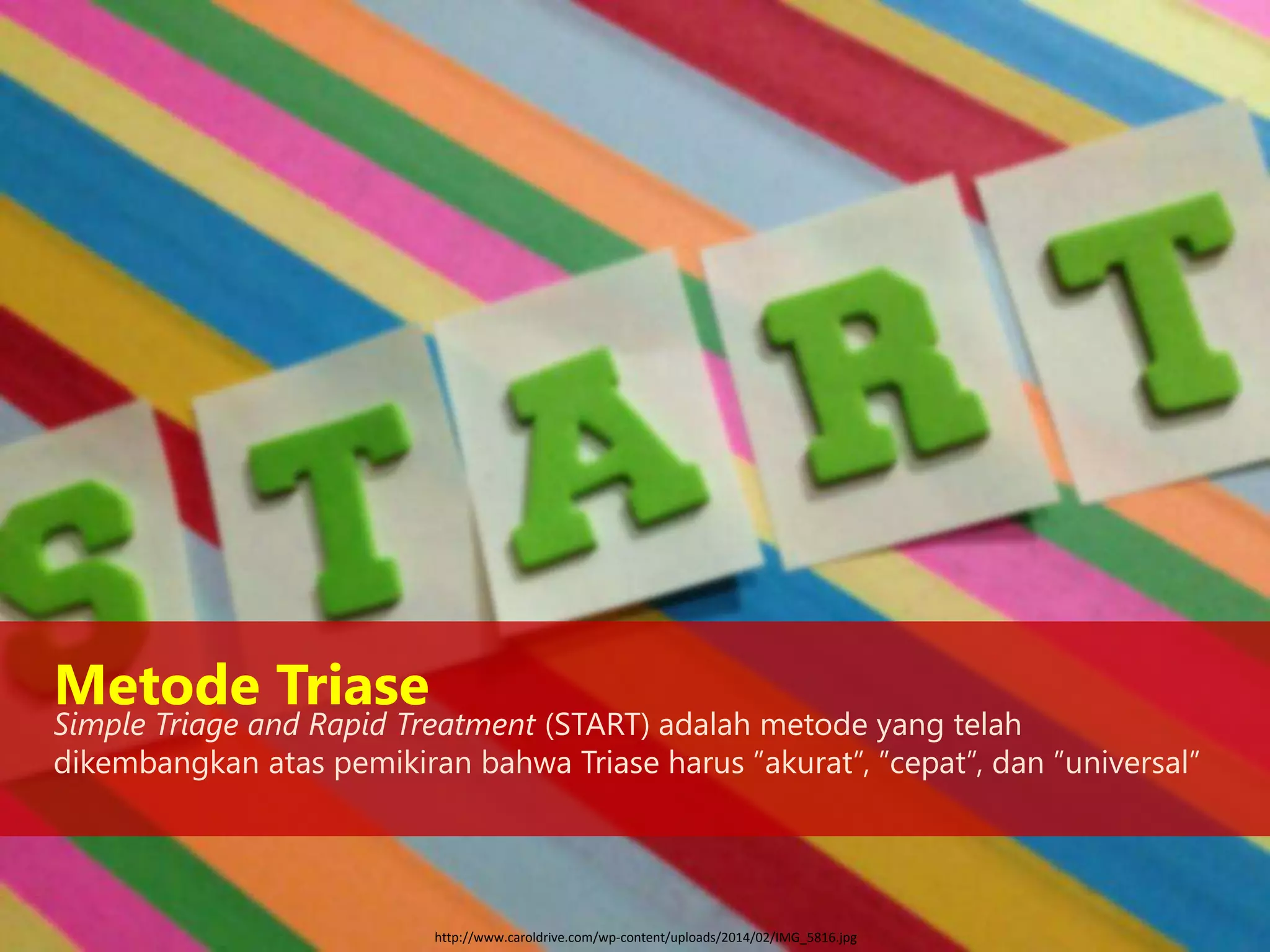 Modul 4 kb 1 3 t bencana (triase treatment-transportation) | PPTX