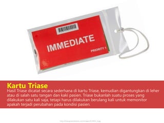 Modul 4 kb 1 3 t bencana (triase treatment-transportation) | PPTX