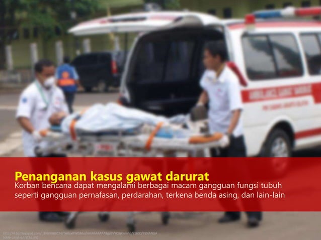 Modul 4 kb 1 3 t bencana (triase treatment-transportation) | PPTX