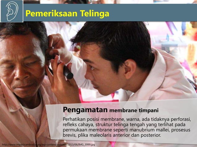 Modul 4 kb1 pemeriksaan telinga hidung tenggorokan | PPTX