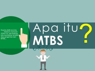 Modul 4 kb3 manajemen terpadu balita sakit mtbs | PPTX