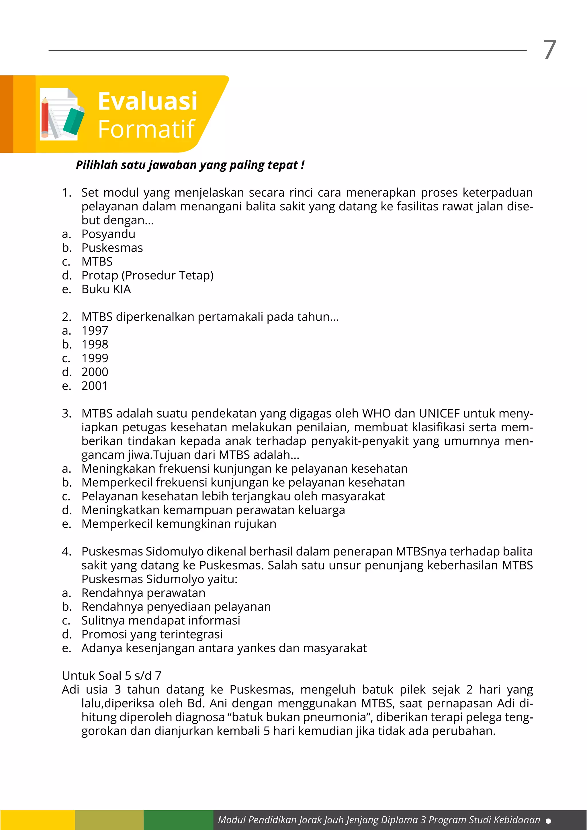 Modul 4 kb 3 mtbs atau mtbm | PDF