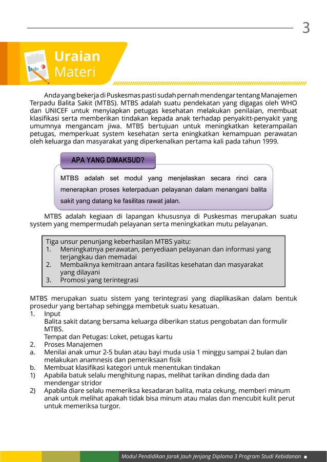 Modul 4 kb 3 mtbs atau mtbm | PDF