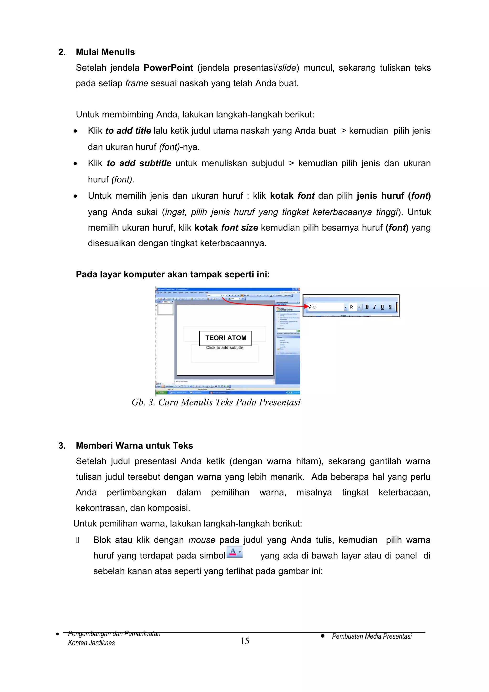 Modul 4 pembuatan ppt | PDF