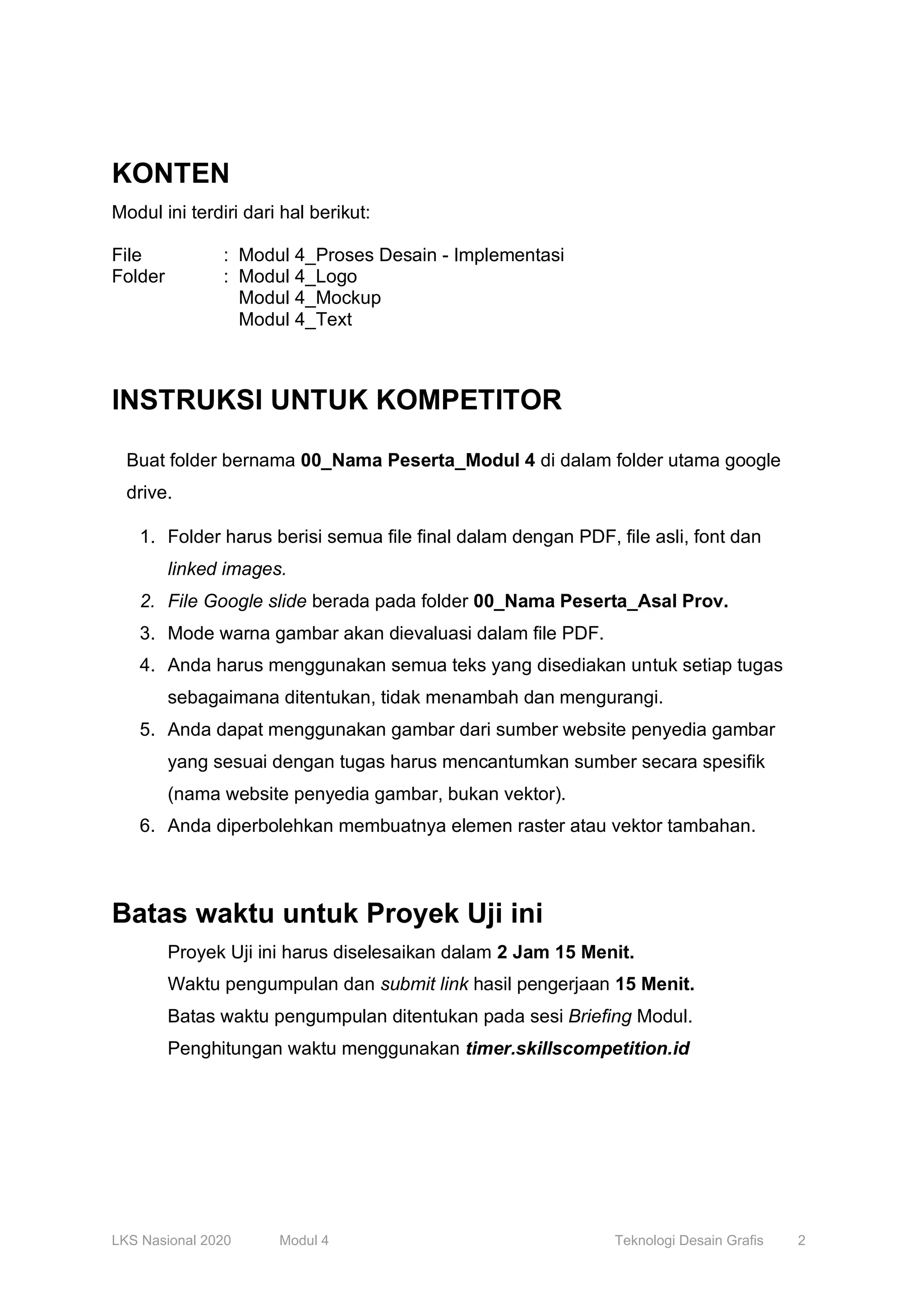 Modul 4 proses desain implementasi | PDF