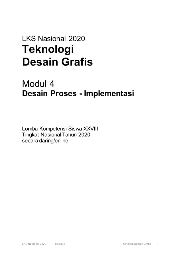 Modul 4 proses desain implementasi | DOCX
