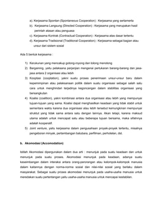 proses sosial dan interaksi sosial | DOCX