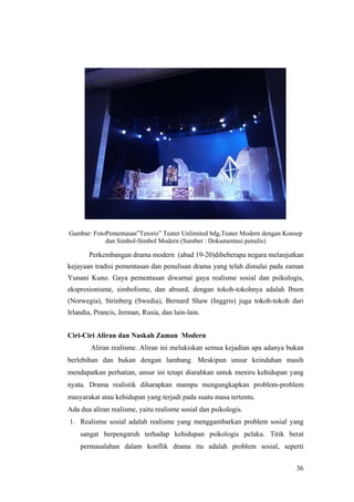 MODUL IV SENI BUDAYA KB 2: TEATER TRADISIONAL, MODERN, DAN KONTEMPORER | PDF