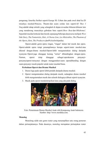 MODUL IV SENI BUDAYA KB 2: TEATER TRADISIONAL, MODERN, DAN KONTEMPORER | PDF