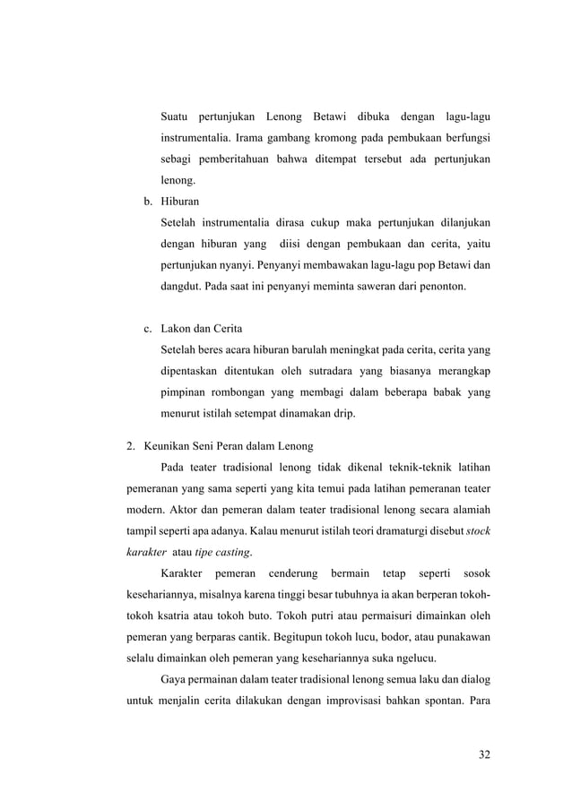 MODUL IV SENI BUDAYA KB 2: TEATER TRADISIONAL, MODERN, DAN KONTEMPORER | PDF