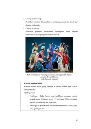 MODUL IV SENI BUDAYA KB 3: NASKAH TEATER TRADISIONAL, MODERN, DAN KONTEMPORER | PDF