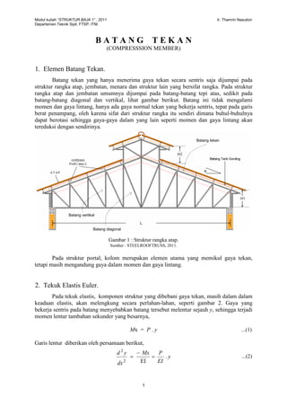 Modul 4 sesi 1 batang tekan | PDF